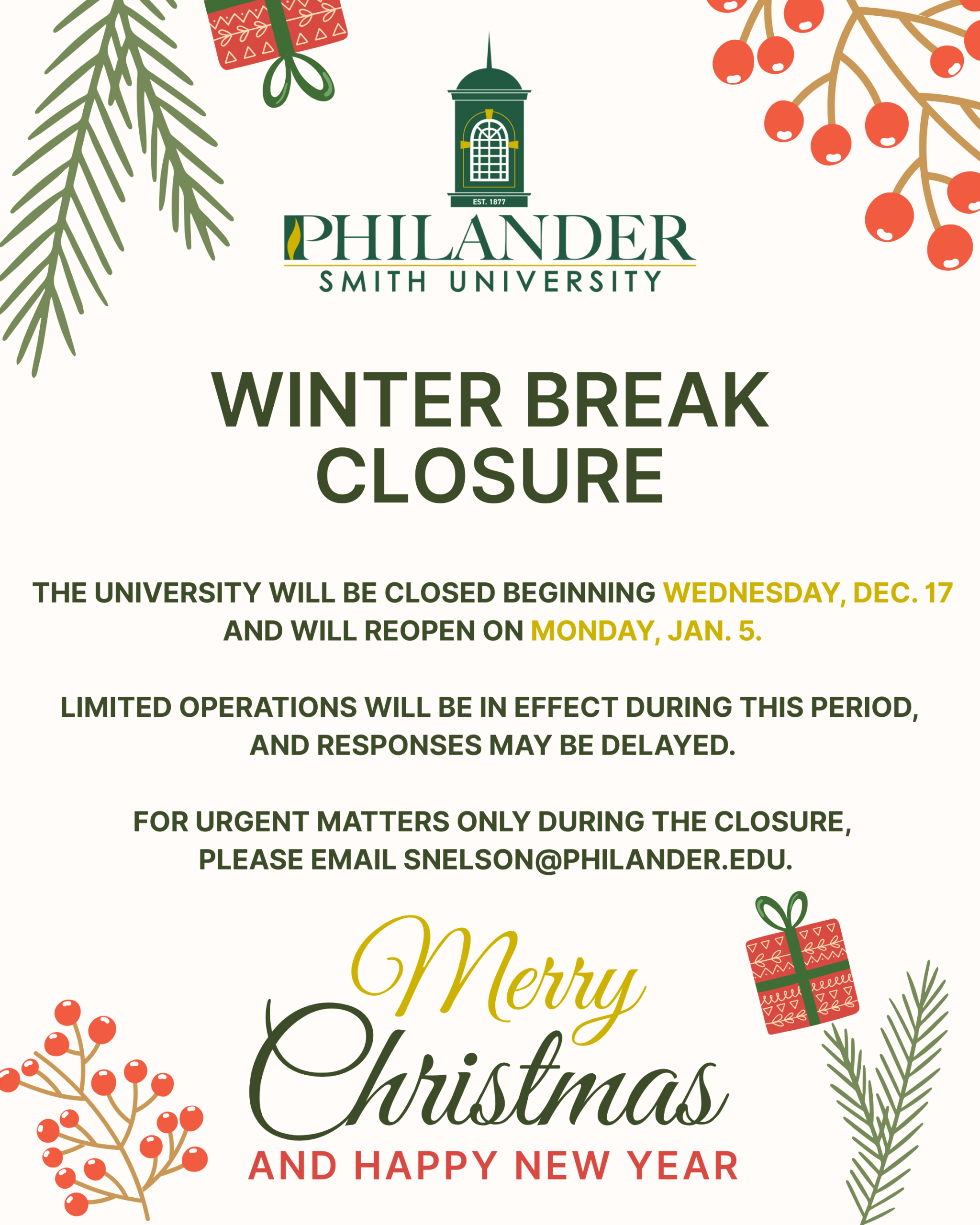 About Philander Smith University - Philander Smith University